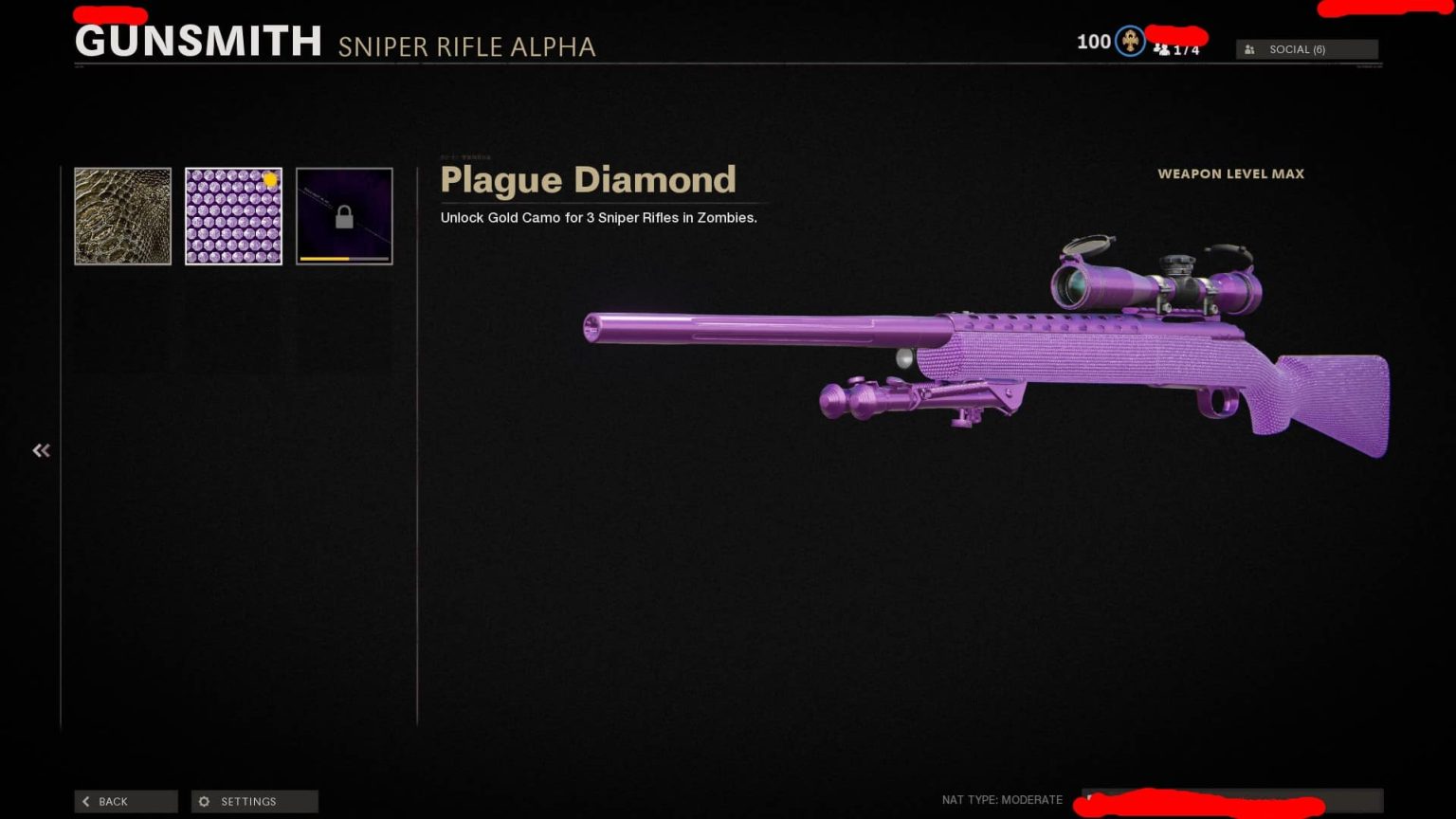 COD: Cold War Plague Diamond Camo