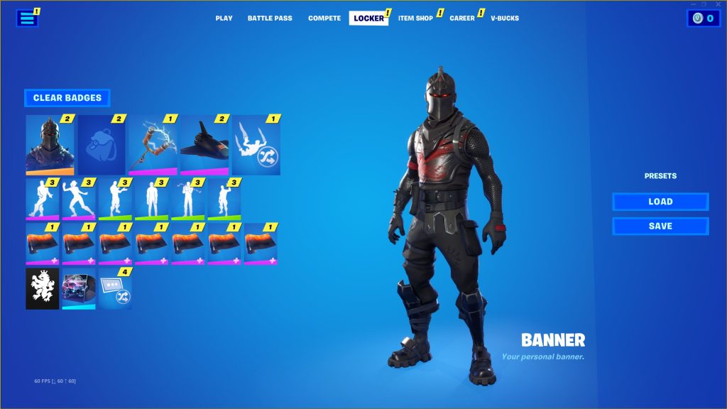 BLACK KNIGHT, 217+ SKINS | DamnModz