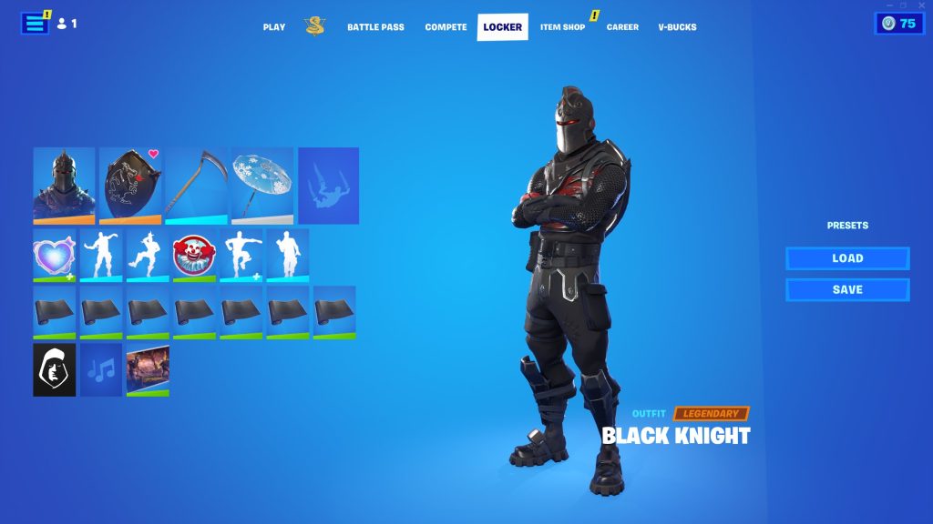 BLACK KNIGHT, 100+ SKINS | DamnModz