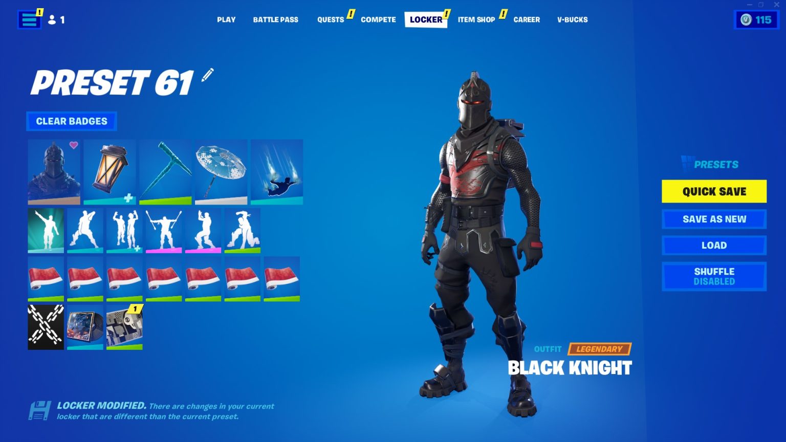 BLACK KNIGHT, 120+ SKINS | DamnModz